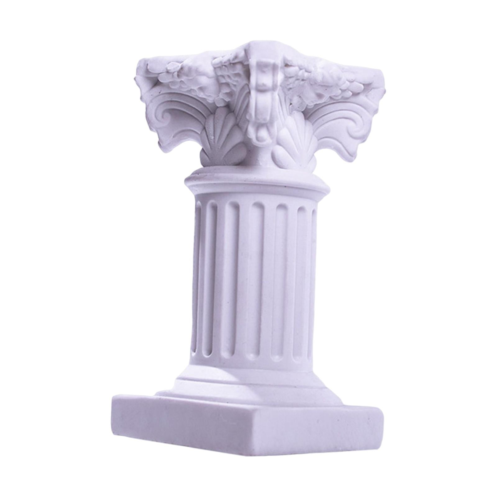 Roman Pillar Pedestal Stand Statue Figurine Sculpture for Outdoor Home ...
