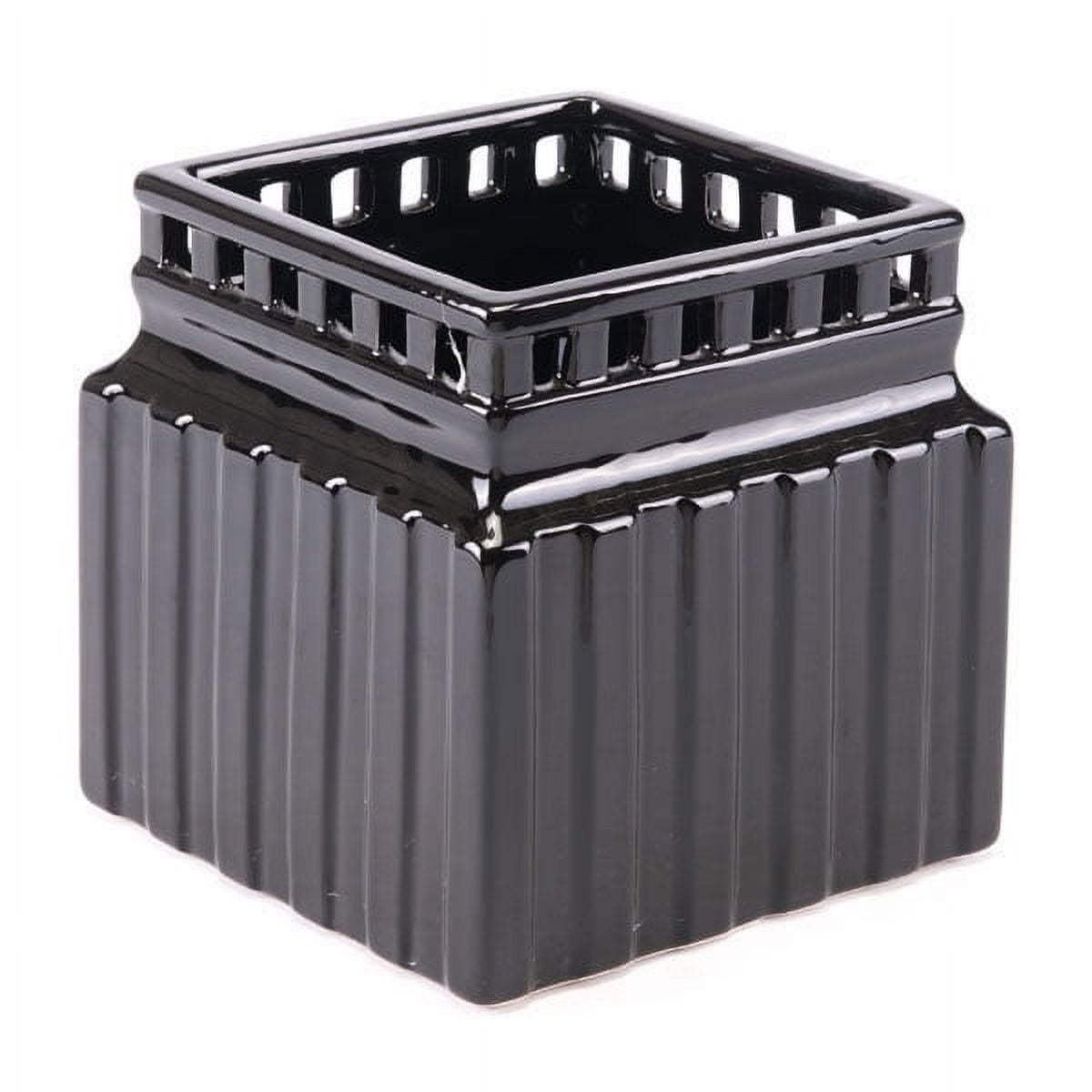 Zuo Large Roman Planter in Black - Walmart.com