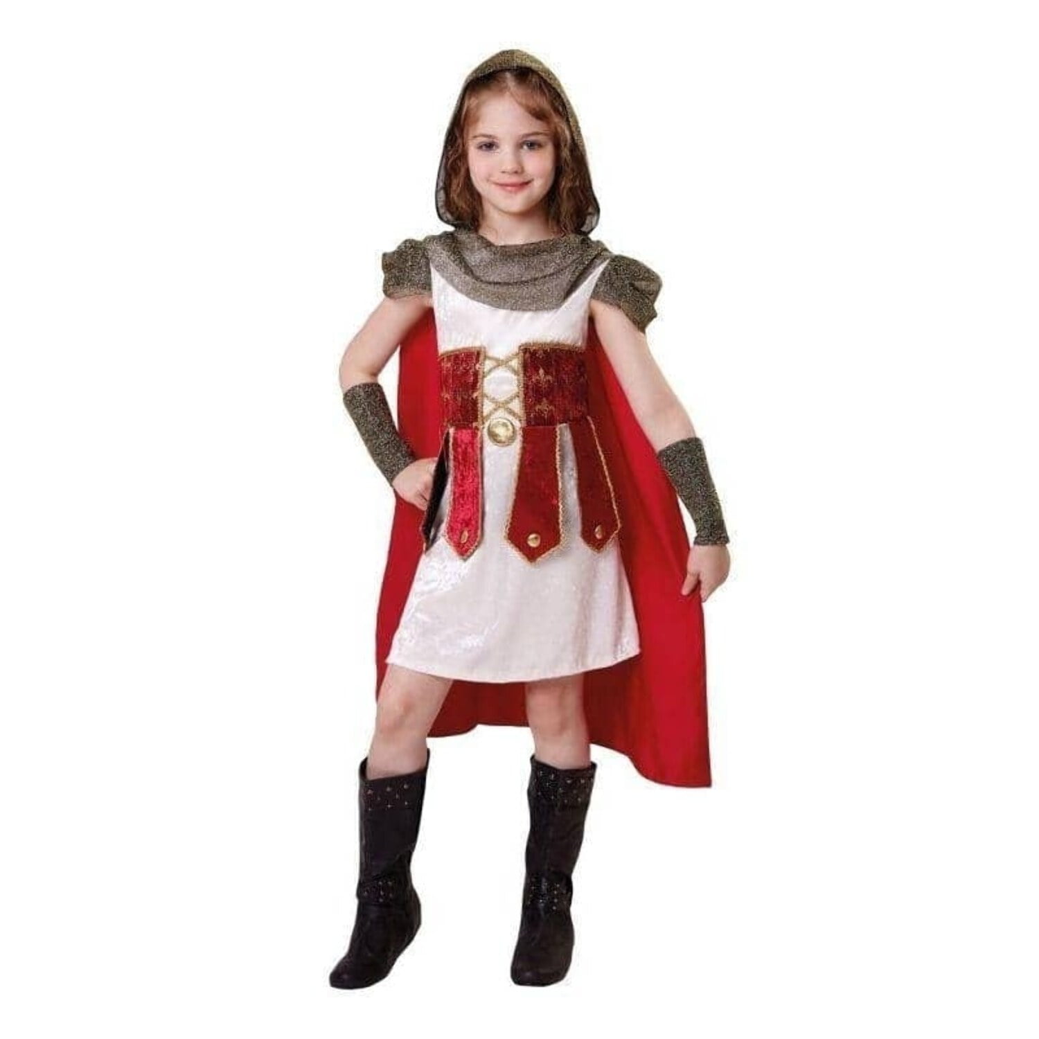 Roman Princess Large Childrens Costume Party Male Kids White Fancy ...