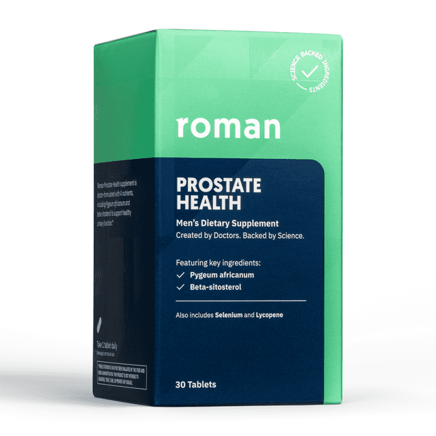 Roman Prostate Health Support Formula for Men, Beta-Sitosterol ...