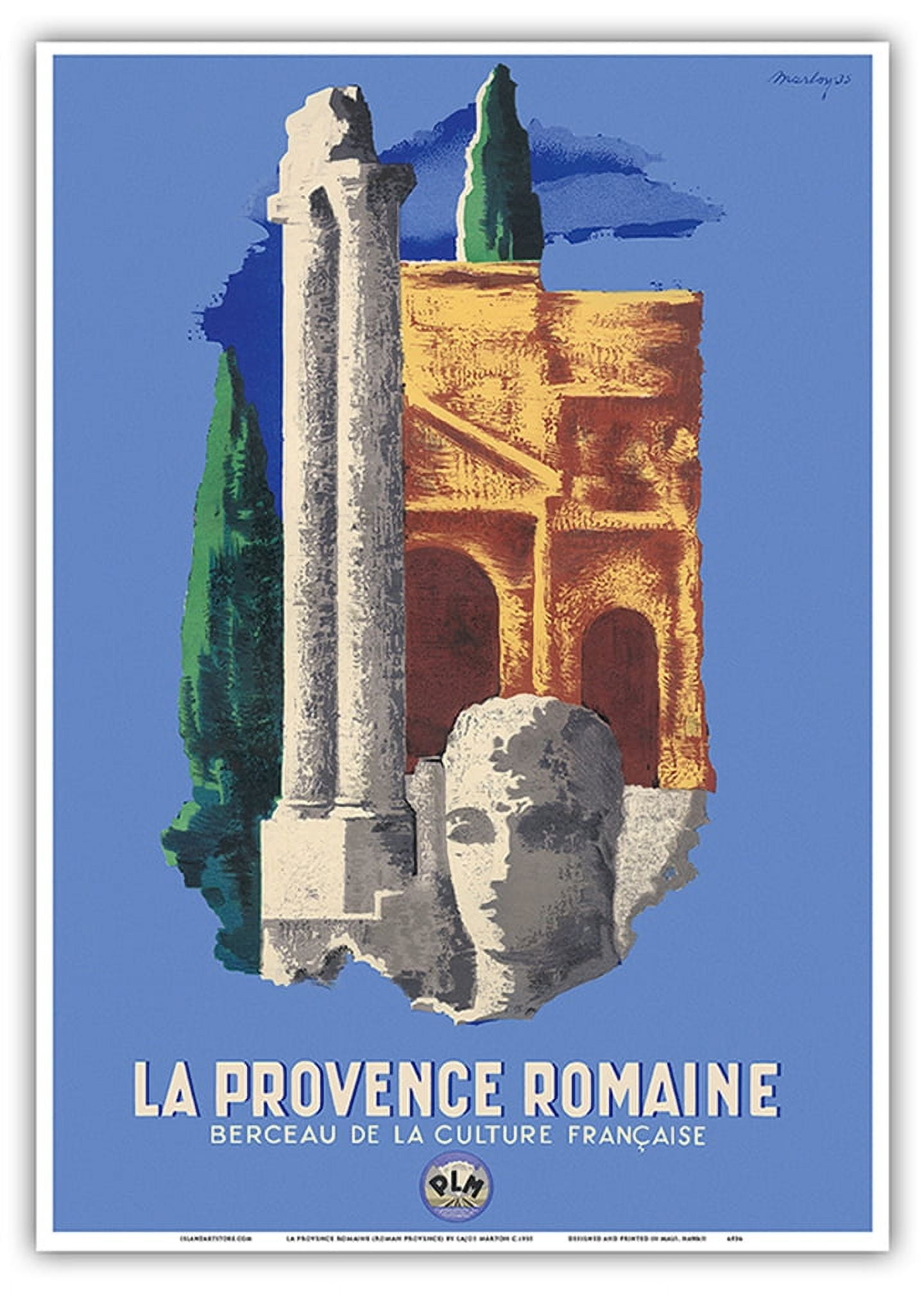 Roman Provence - Cradle of the French Culture - PLM - Vintage Railroad ...