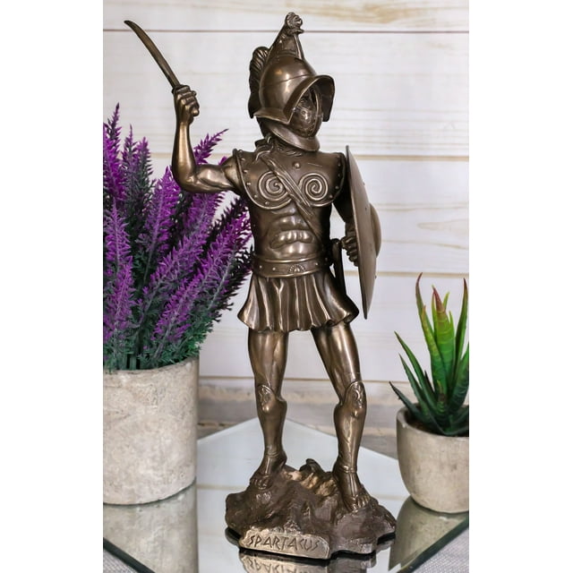 Roman Rebellion Legend Thracian Gladiator Spartacus Statue Champion of ...
