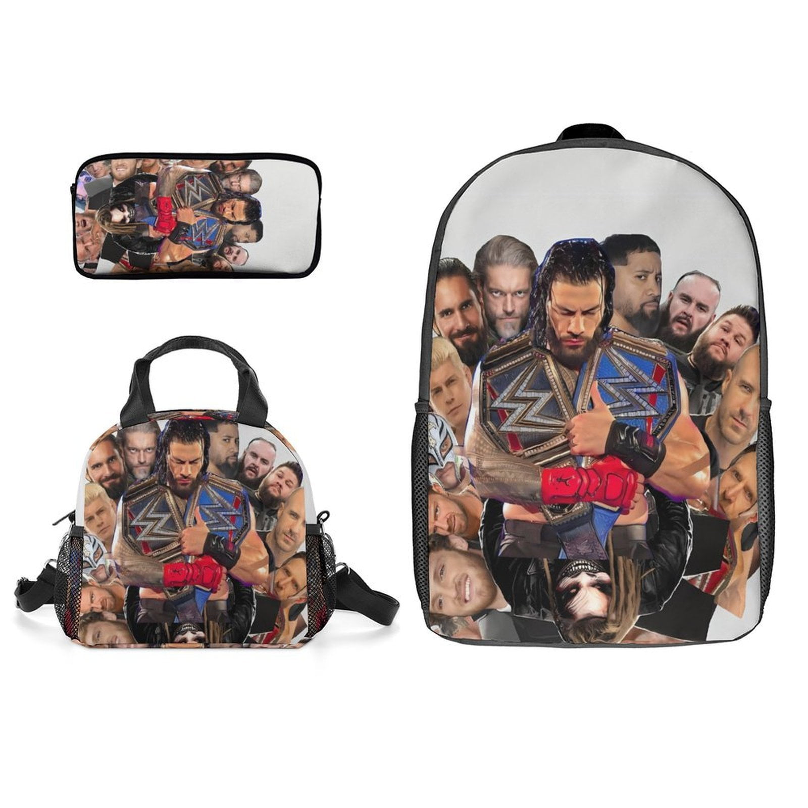 Roman-Reigns 16 Anime Backpack for Mens/Women Gifts Backpack with Lunch ...