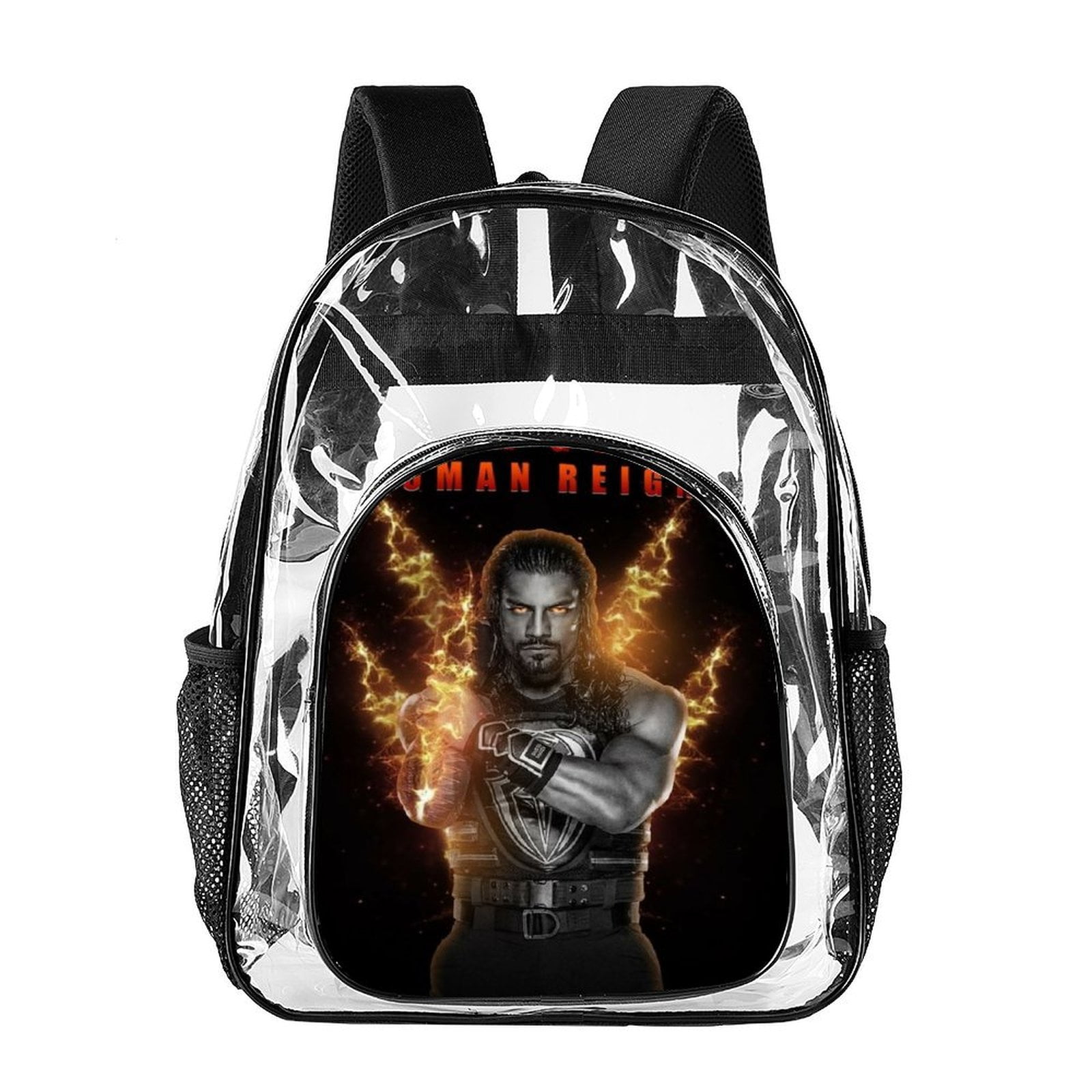 Roman-Reigns 16 Cute Clear Backpack for Mens/Women Gifts Heavy Duty ...