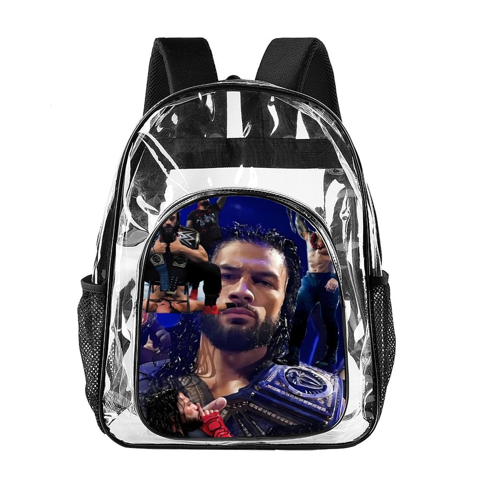 Roman-Reigns 26 Cute Clear Backpack for Mens/Women Gifts Heavy Duty ...