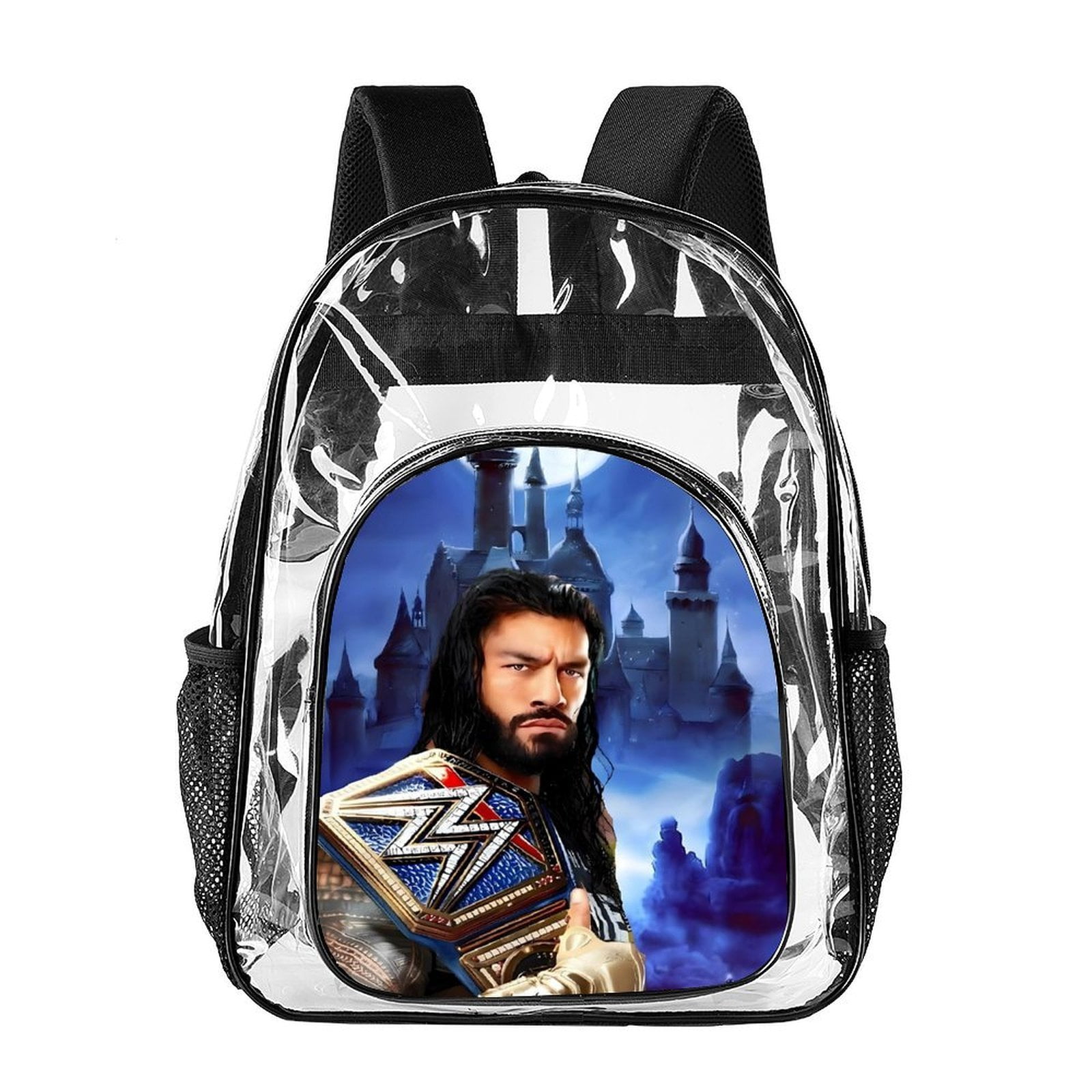 Roman-Reigns 49 Cute Clear Backpack for Mens/Women Gifts Heavy Duty ...