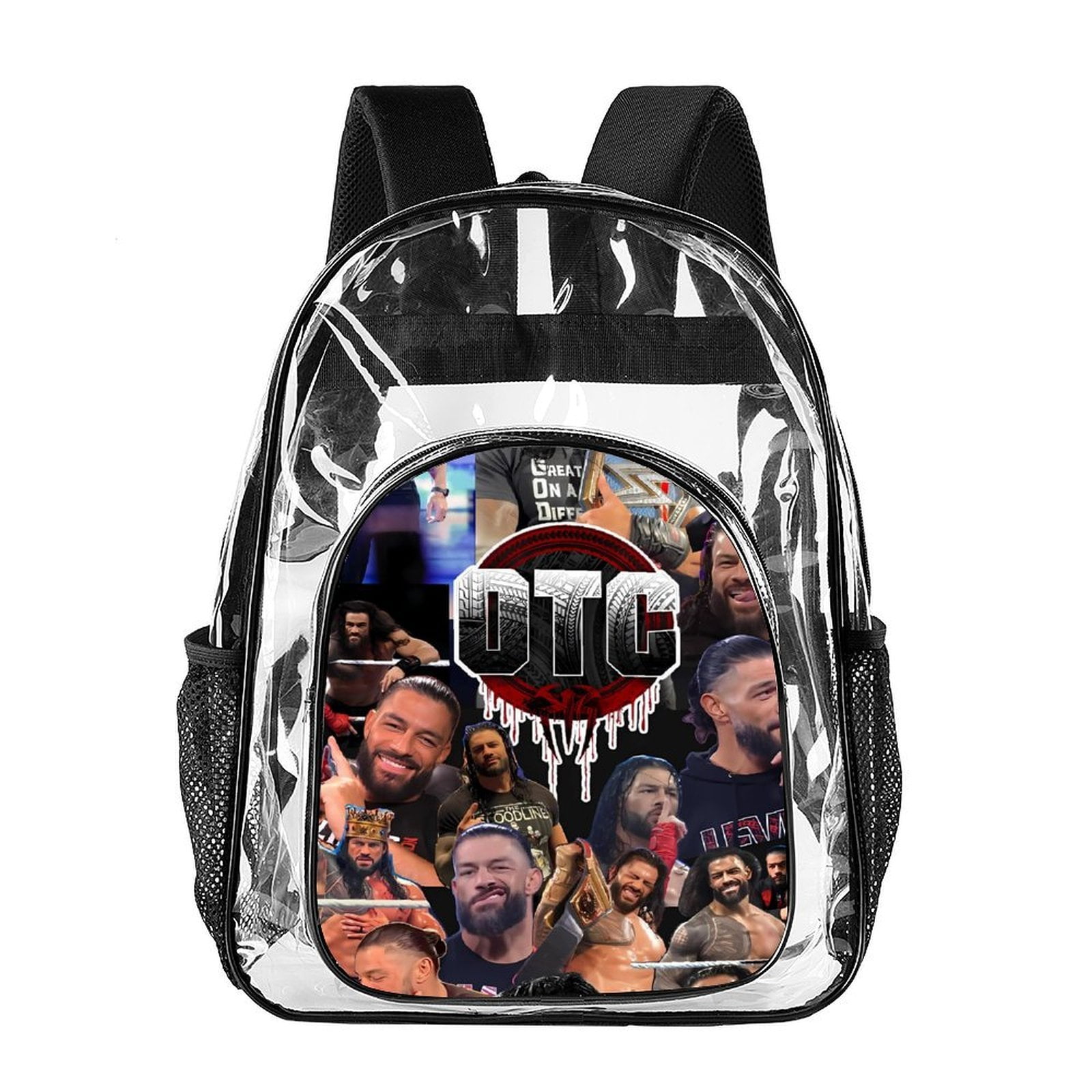 Roman-Reigns 56 (1) Cute Clear Backpack for Mens/Women Gifts Heavy Duty ...