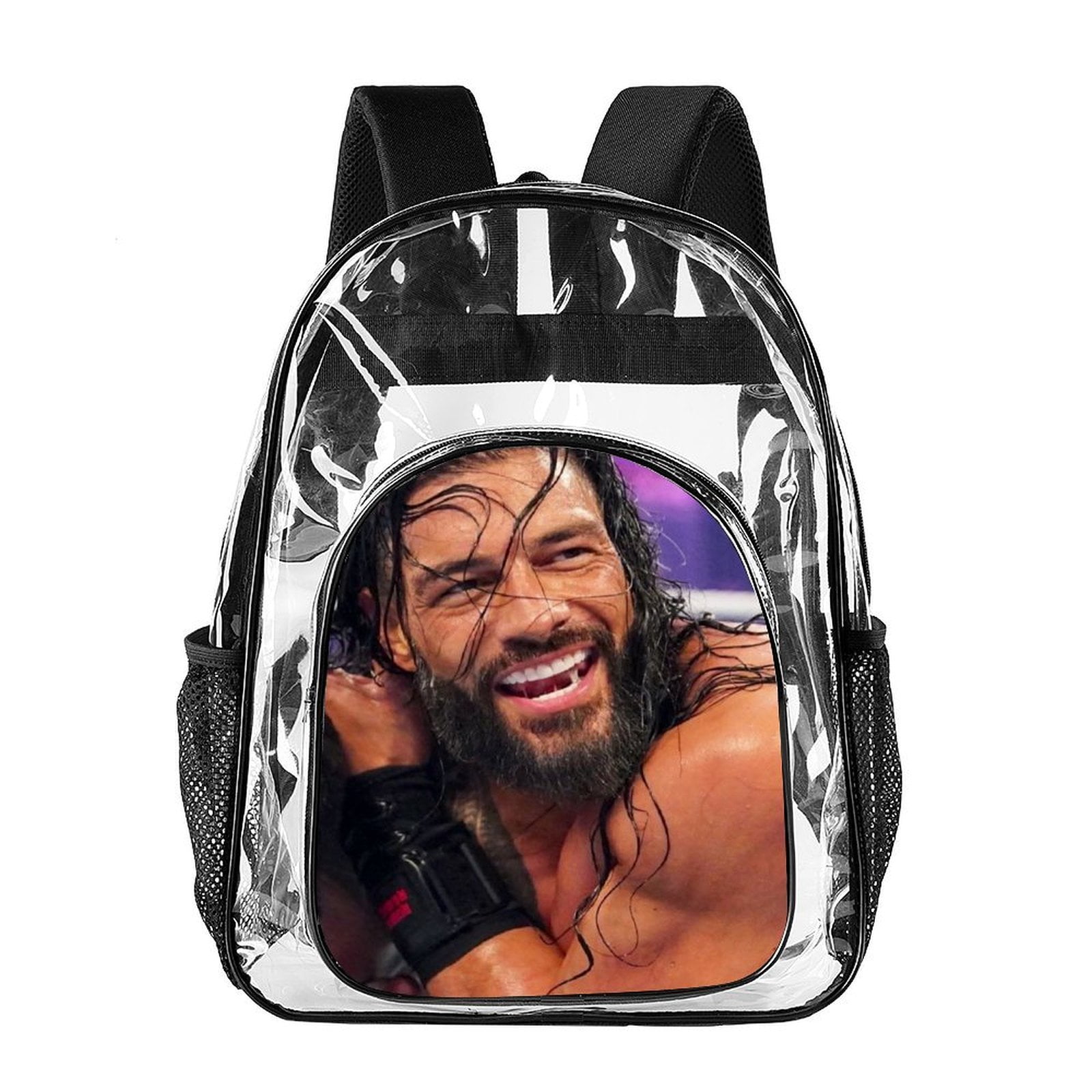Roman-Reigns 57 Cute Clear Backpack for Mens/Women Gifts Heavy Duty ...