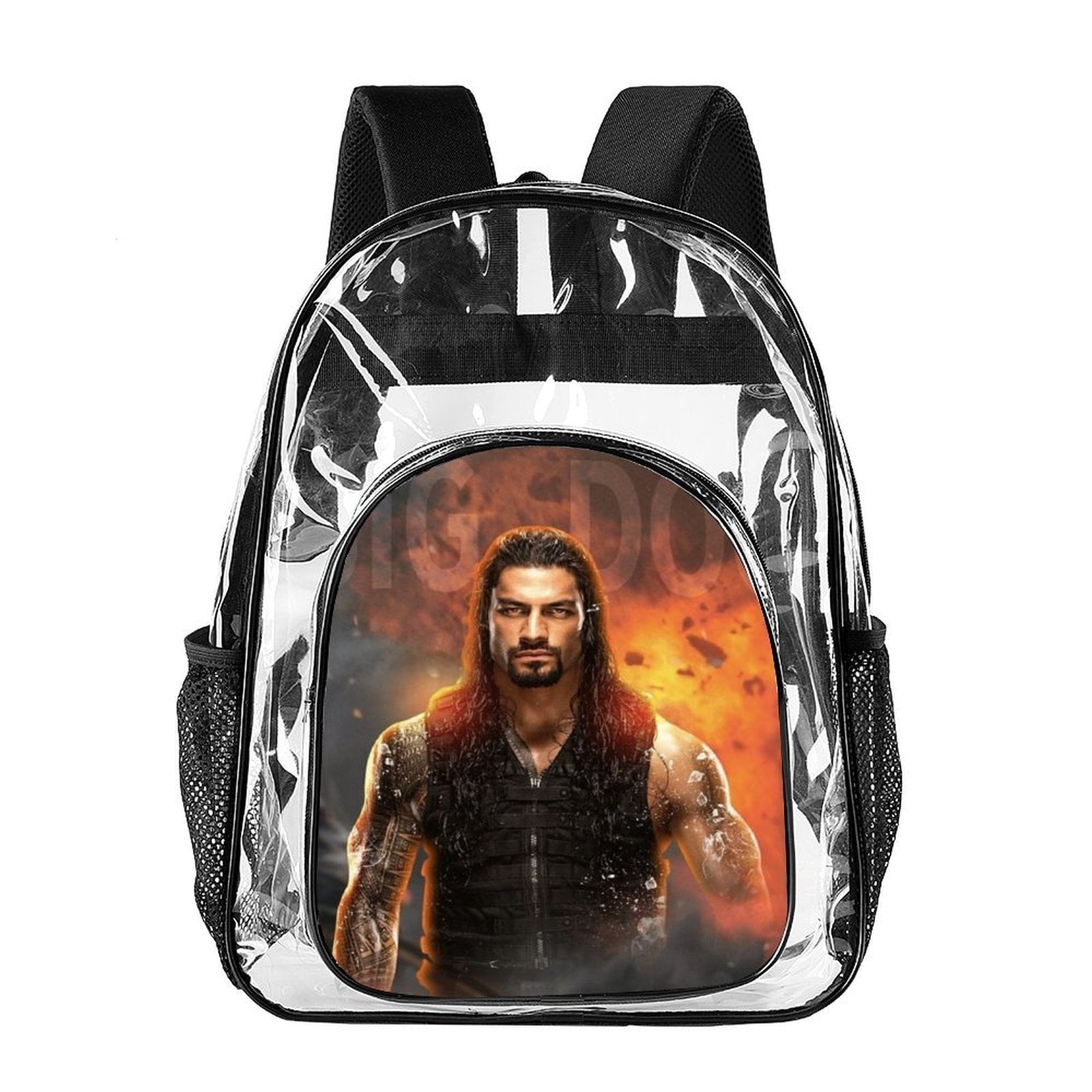 Roman-Reigns 67 Cute Clear Backpack for Mens/Women Gifts Heavy Duty ...