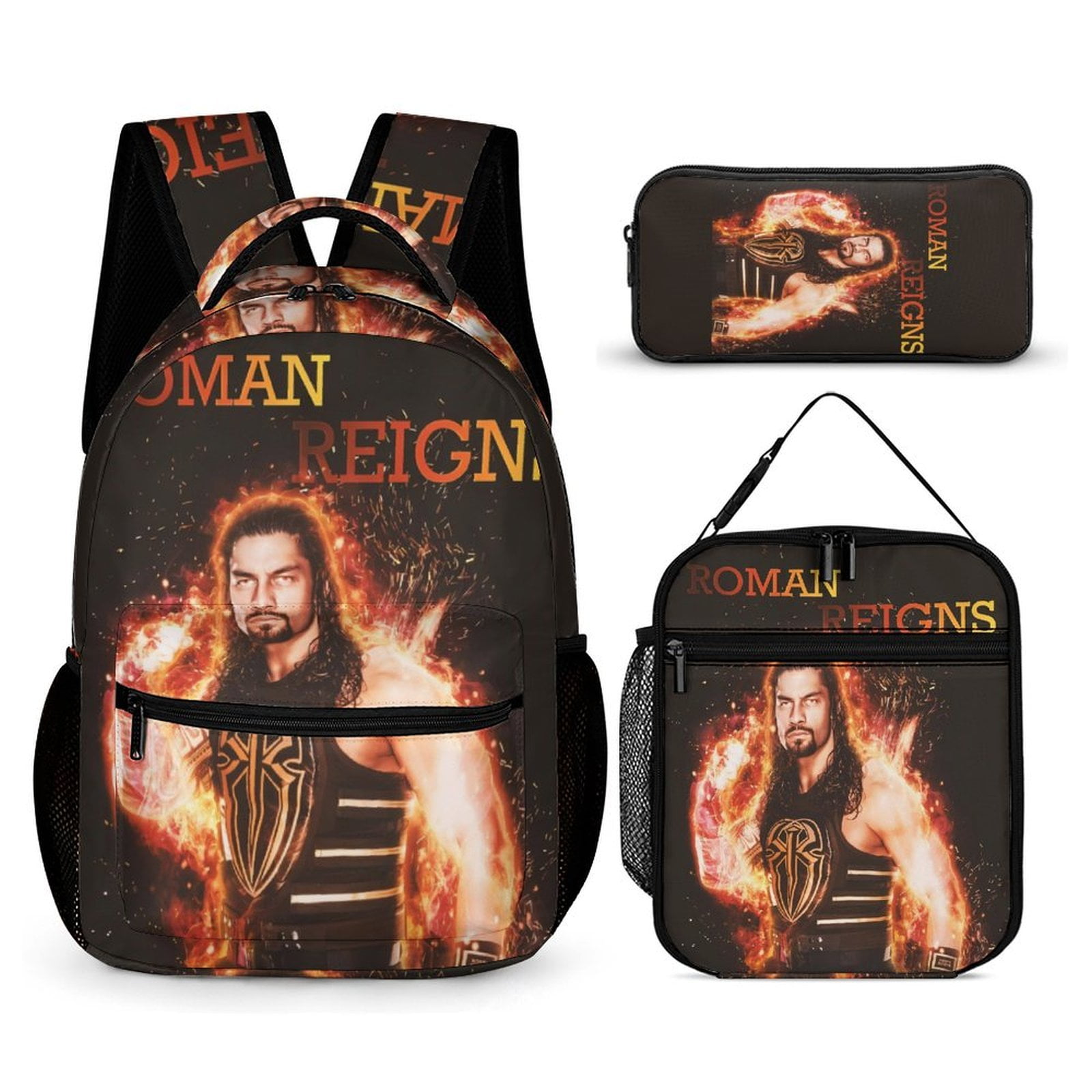 Roman-Reigns 95 Anime Backpack for Mens/Women Gifts Backpack with Lunch ...