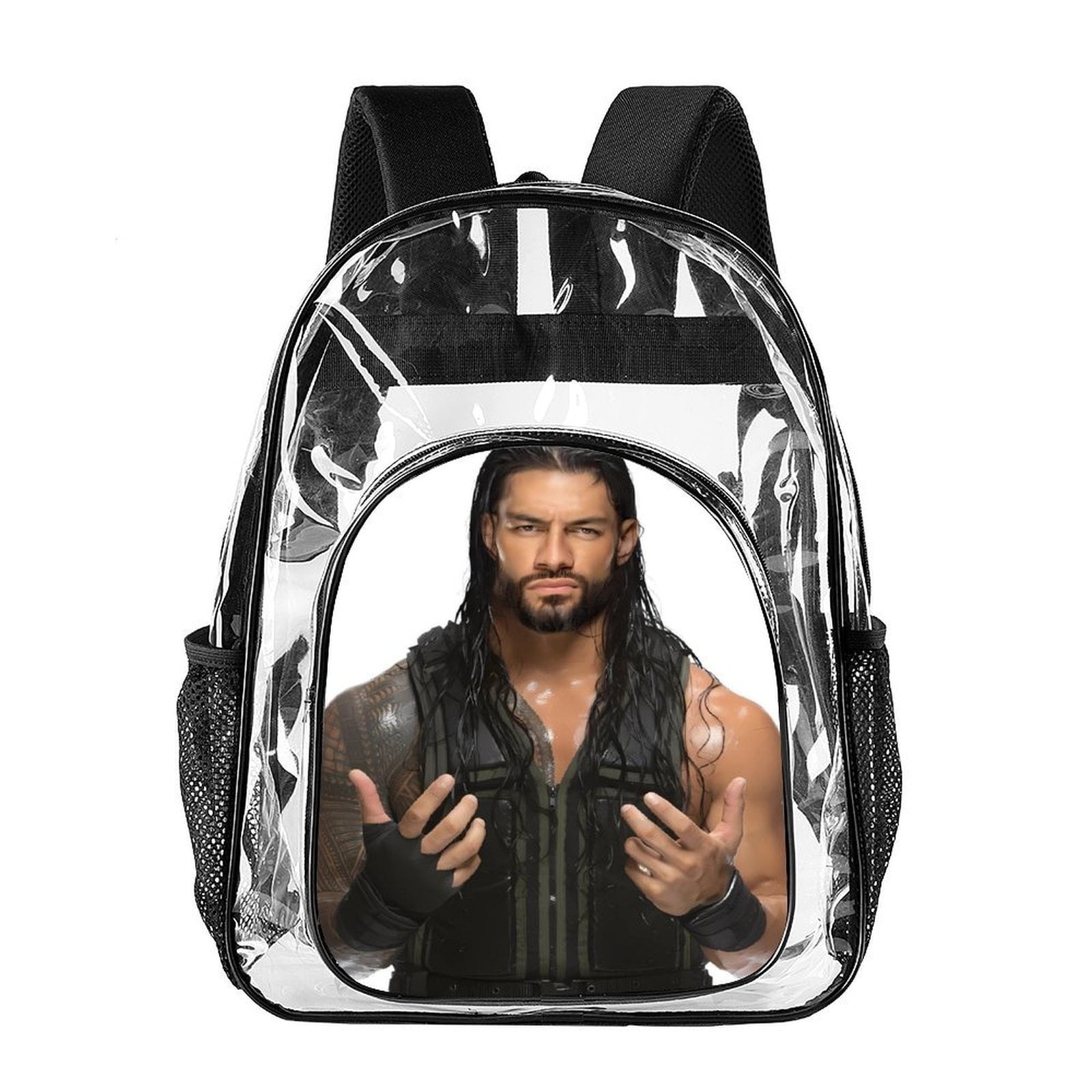 Roman-Reigns 99 Cute Clear Backpack for Mens/Women Gifts Heavy Duty ...