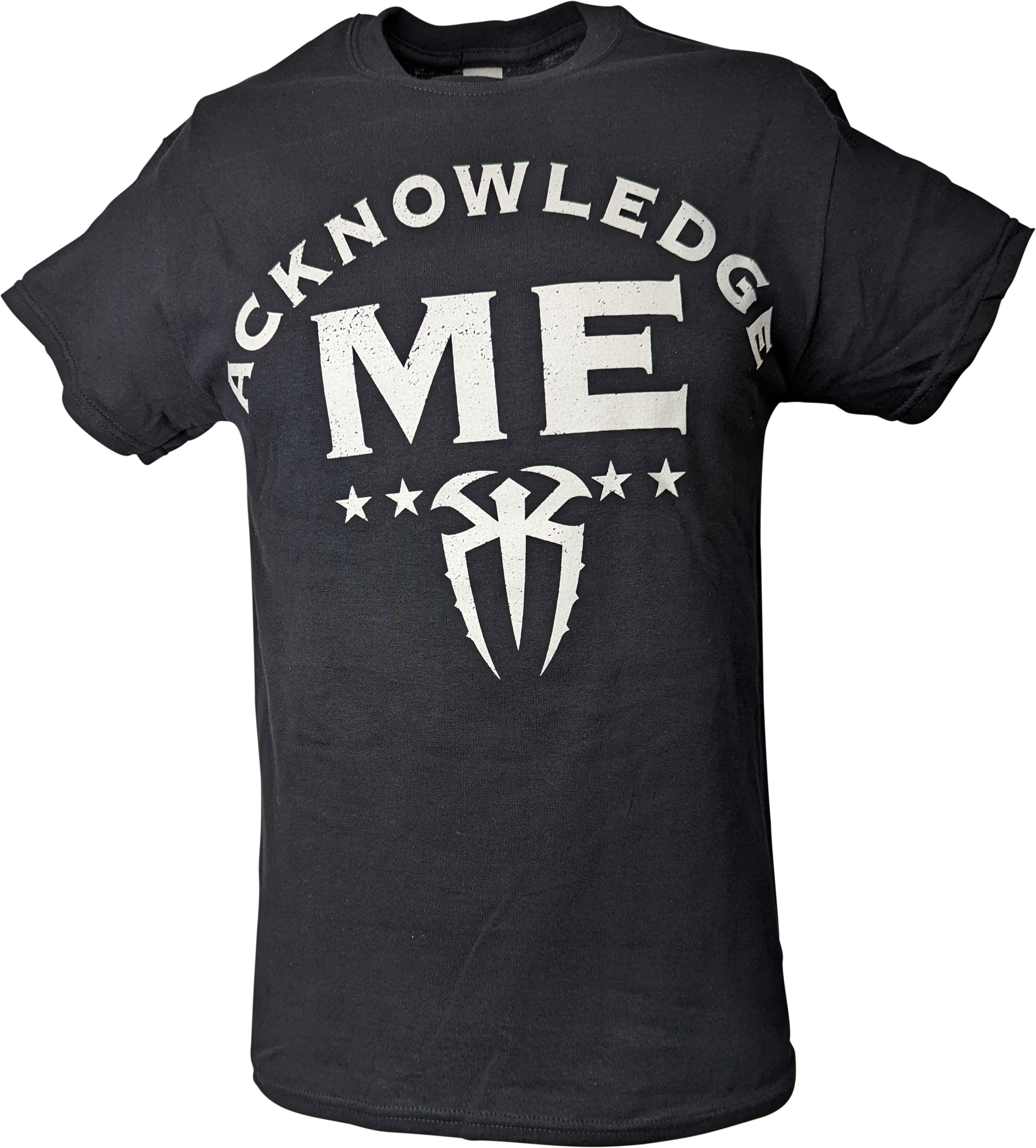 Roman Reigns Acknowledge Me Mens Black T-shirt XL - Walmart.com