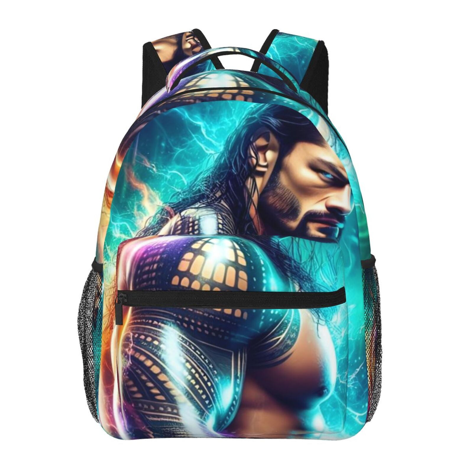 Roman Reigns Backpack Casual Travel Backpack 3D Printed Wrestling ...