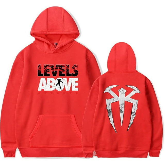 Roman Reigns Merch Levels Above Hoodie Sweatshirt New Logo Women/Men ...