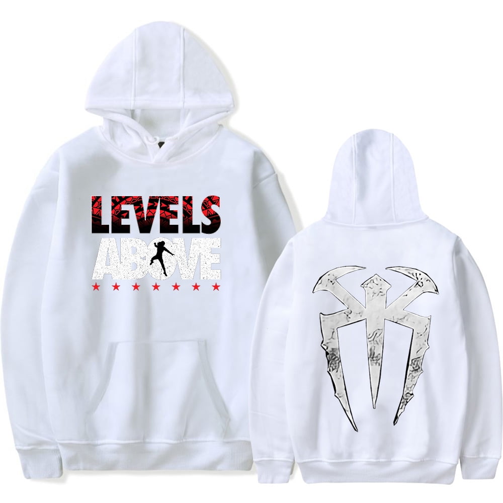 Roman Reigns Merch Levels Above Hoodie Sweatshirt New Logo Women/Men ...