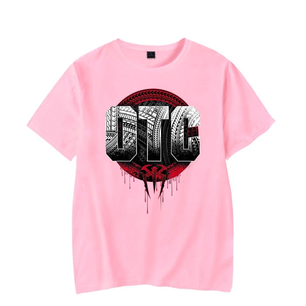 Roman Reigns OTC Merch T-shirt Fashion Print Short Sleeves Men And ...