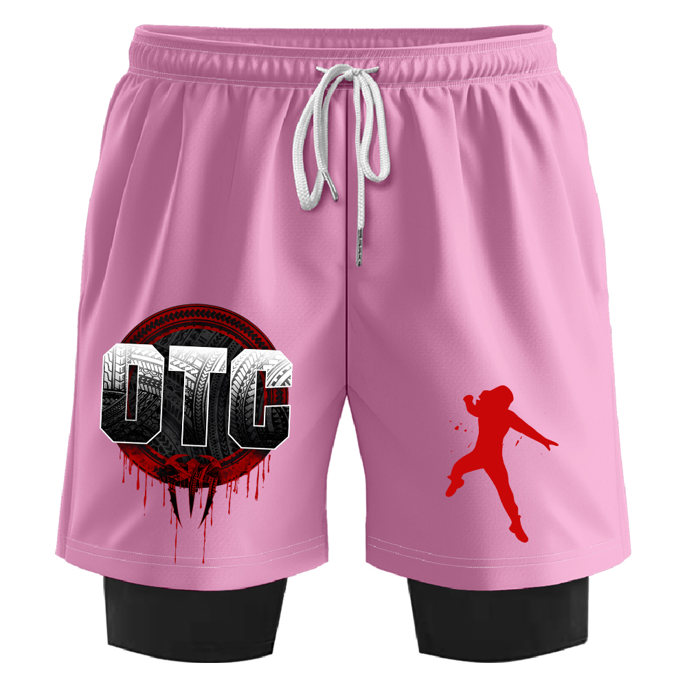 Roman Reigns OTC Sweatshorts Women Men's 2 in 1 Running Shorts ...