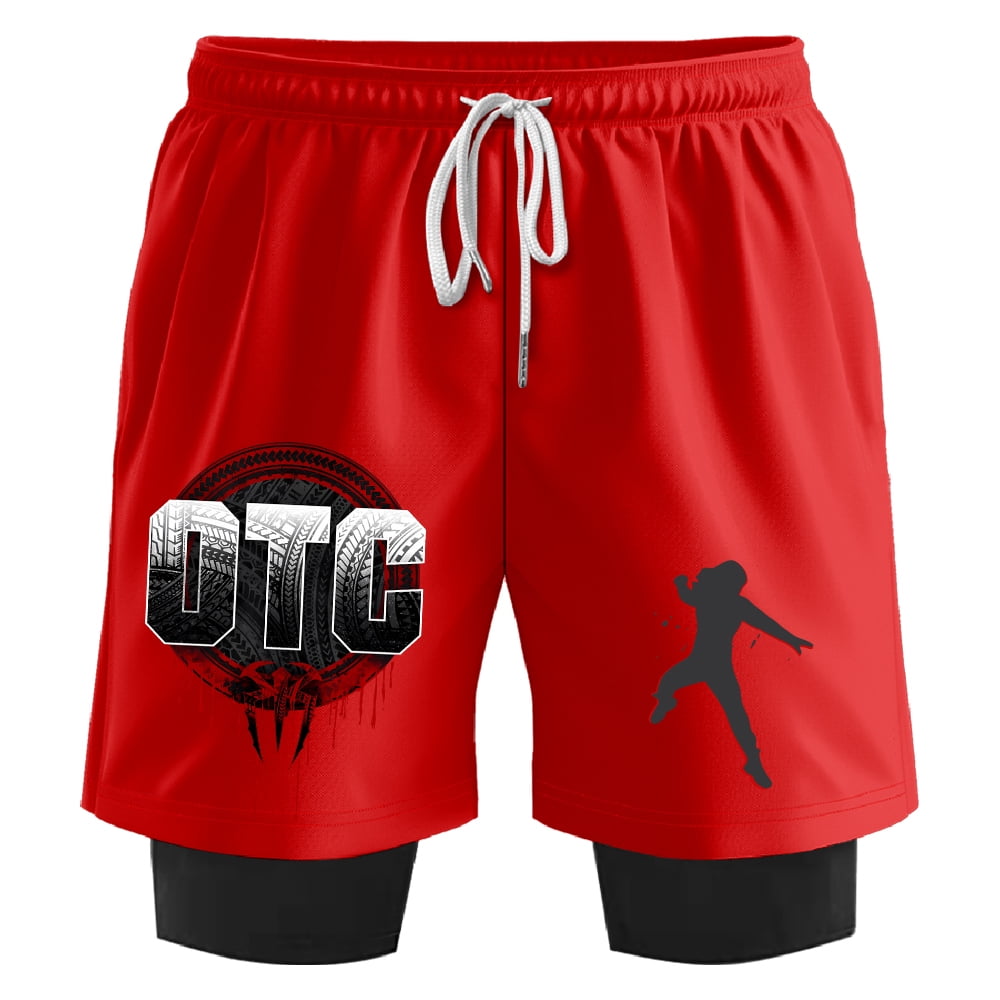 Roman Reigns OTC Sweatshorts Women Men's 2 in 1 Running Shorts ...