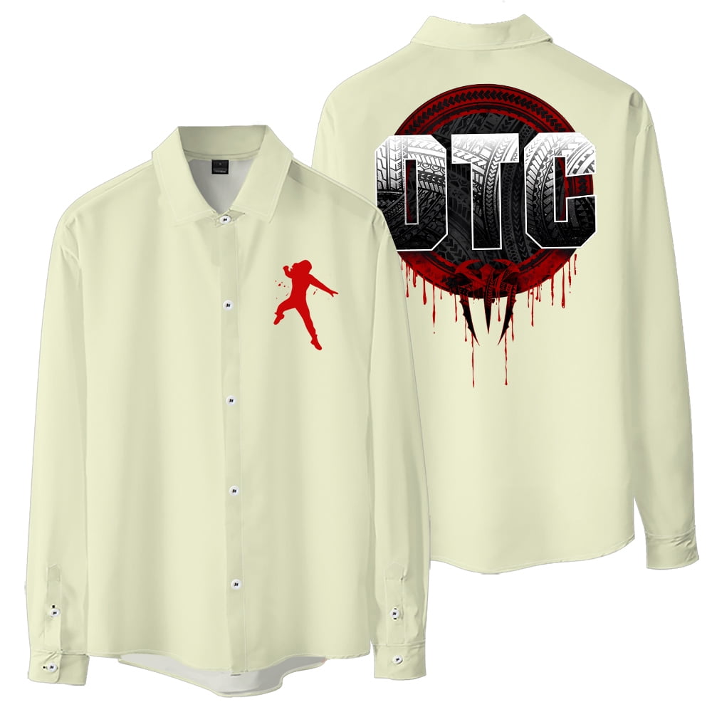 Roman Reigns OTC Women Blouse Men's Shirts Long Sleeve T-shirt Casual ...