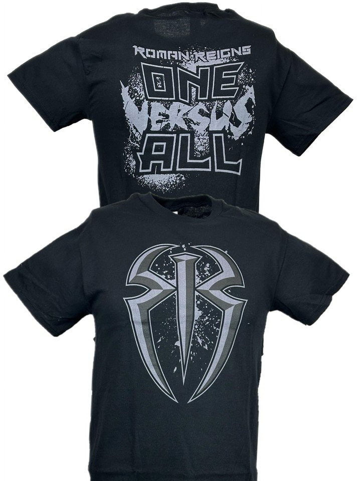 Roman Reigns One Versus All Mens Black T-shirt M - Walmart.com