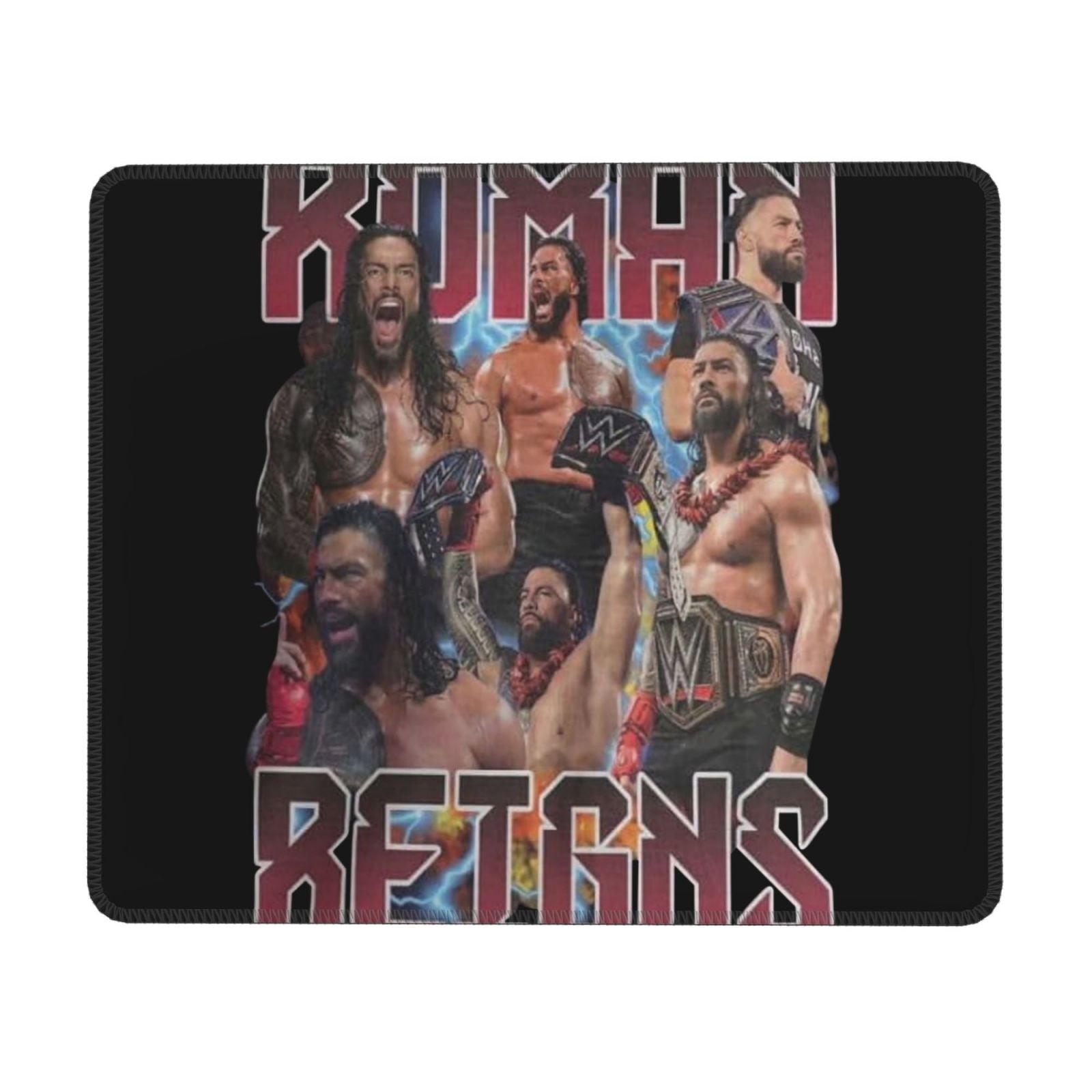Roman Reigns Rubber Lock Edge Mouse pad, Office Desk pad, Writing pad ...