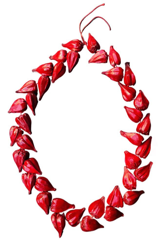 E.W.S Roman Reigns Red Ula fala Necklace, Tribal Chief Costume ...