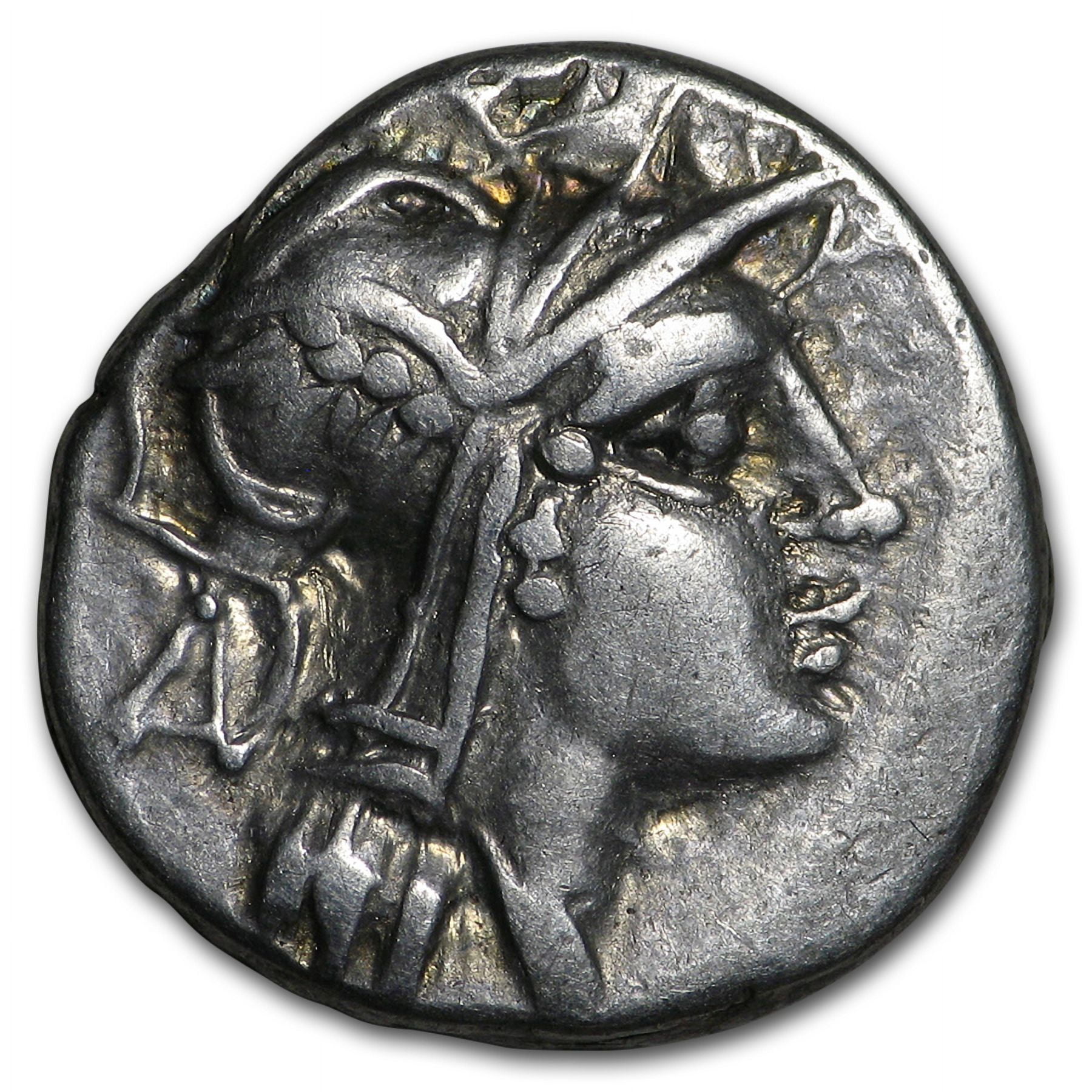 Roman Republic Silver AR Denarius D. Silanus (91 BC) VF Cr-337/3 ...