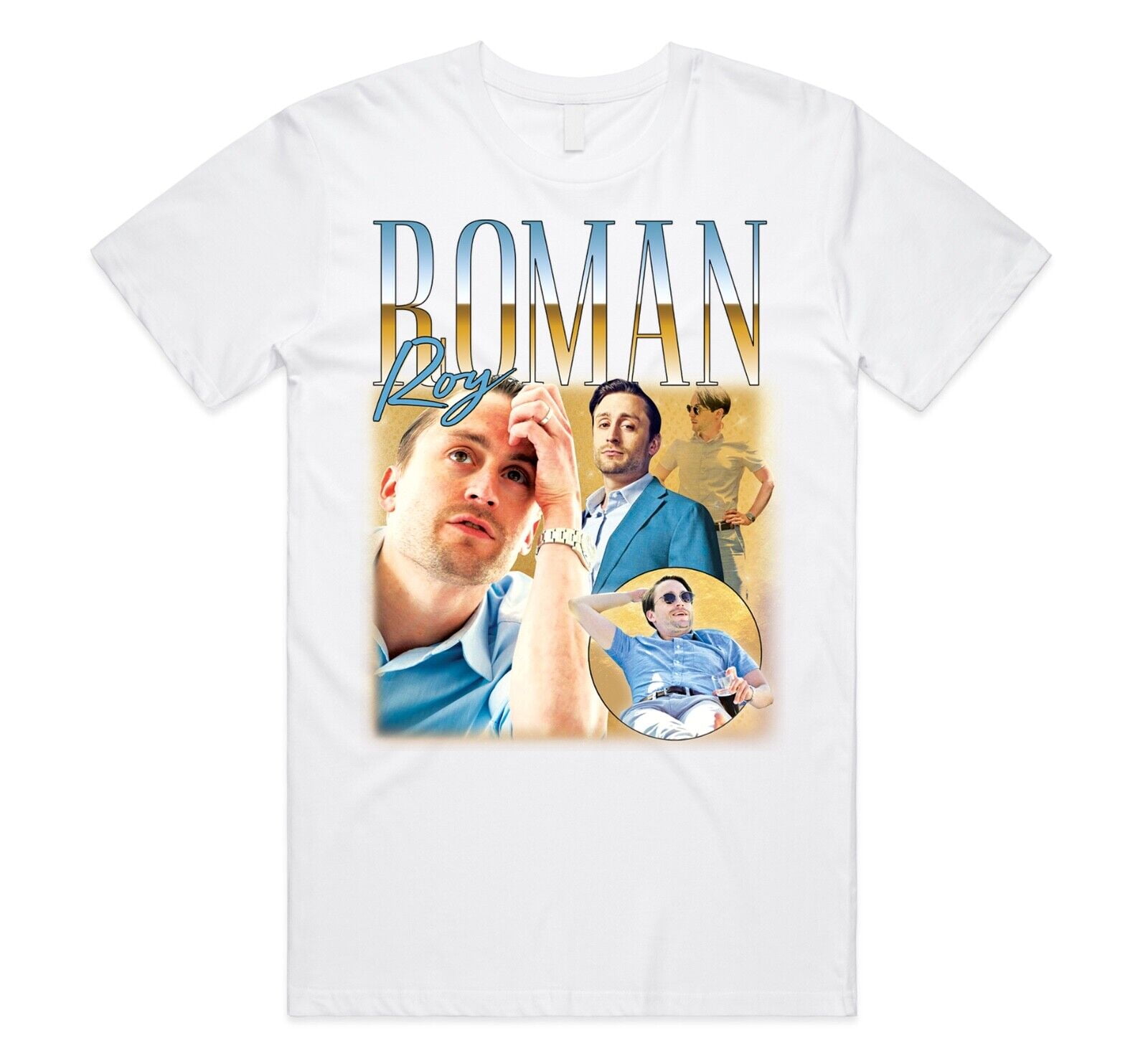Roman Roy Homage T-shirt Top TV Show Retro 90's Gift Unisex - Walmart.com