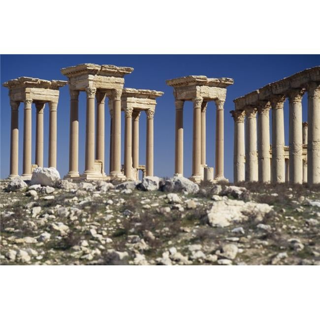 Roman Ruins Poster Print, 38 x 24 - Large - Walmart.com