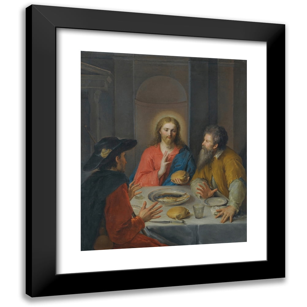 Roman School 15x18 Black Modern Framed Museum Art Print Titled - Supper ...