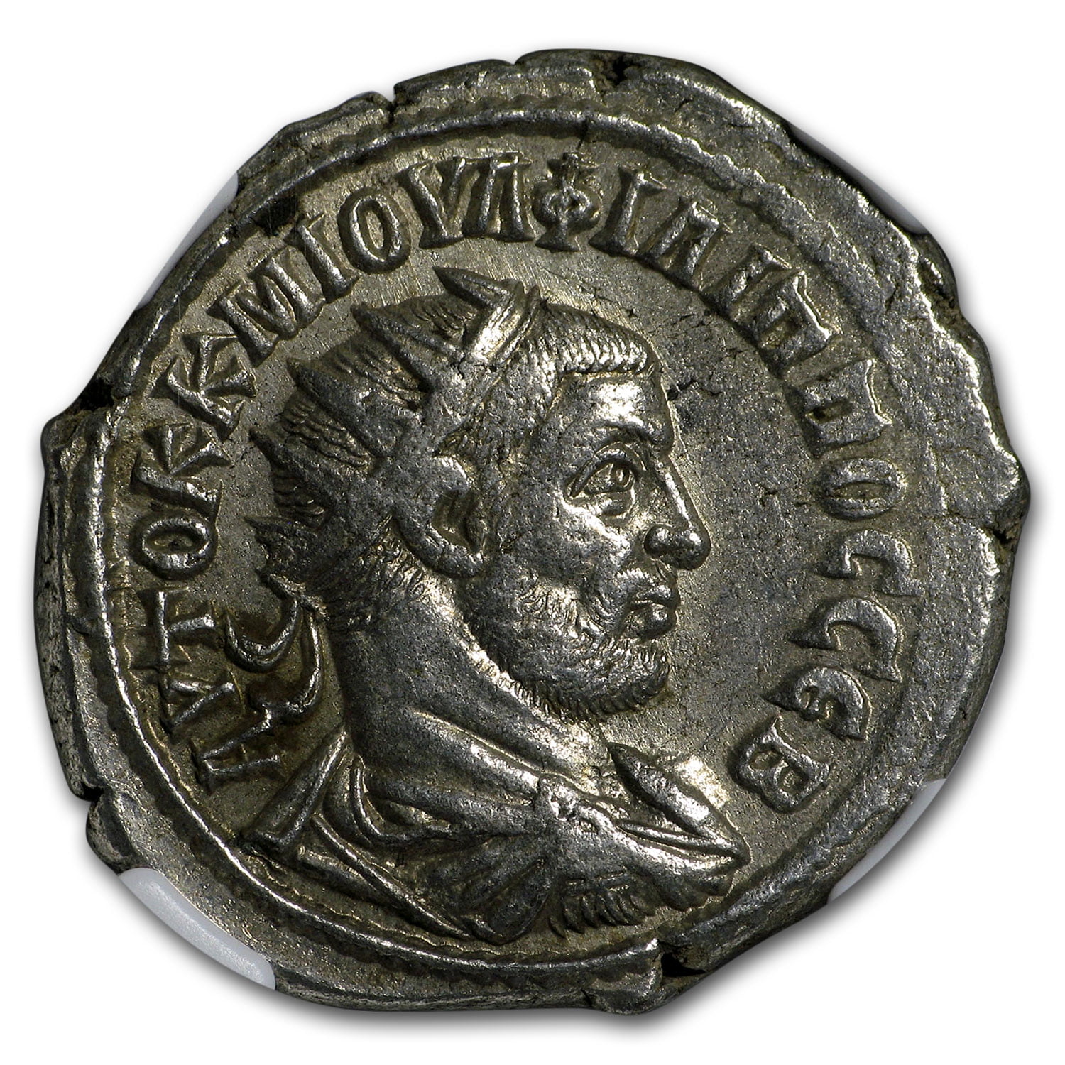 Roman Silver Tetradrachm Emperor Philip I (244-249 AD) CH XF NGC ...