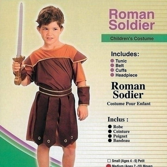 Roman Soldier Costume Kids