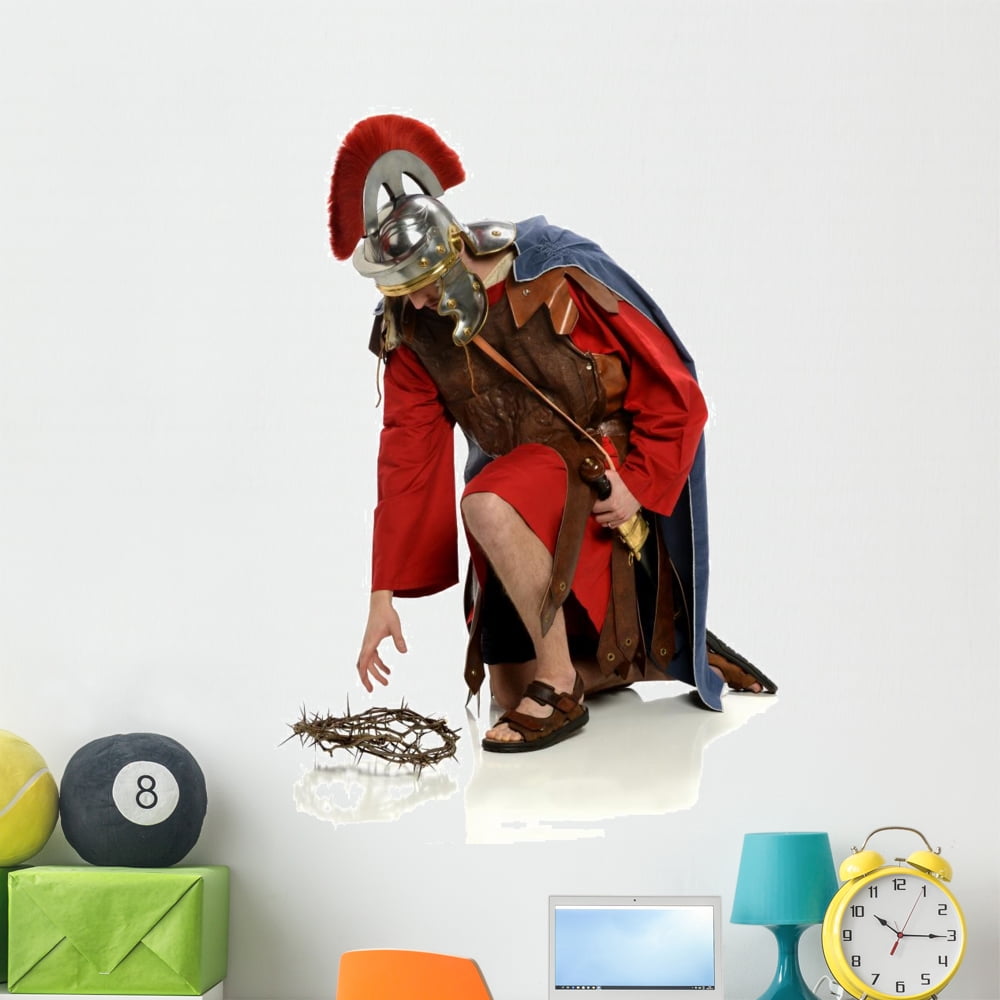 Roman Soldier Reaching Wall Mural Decal by Wallmonkeys Vinyl Peel and ...