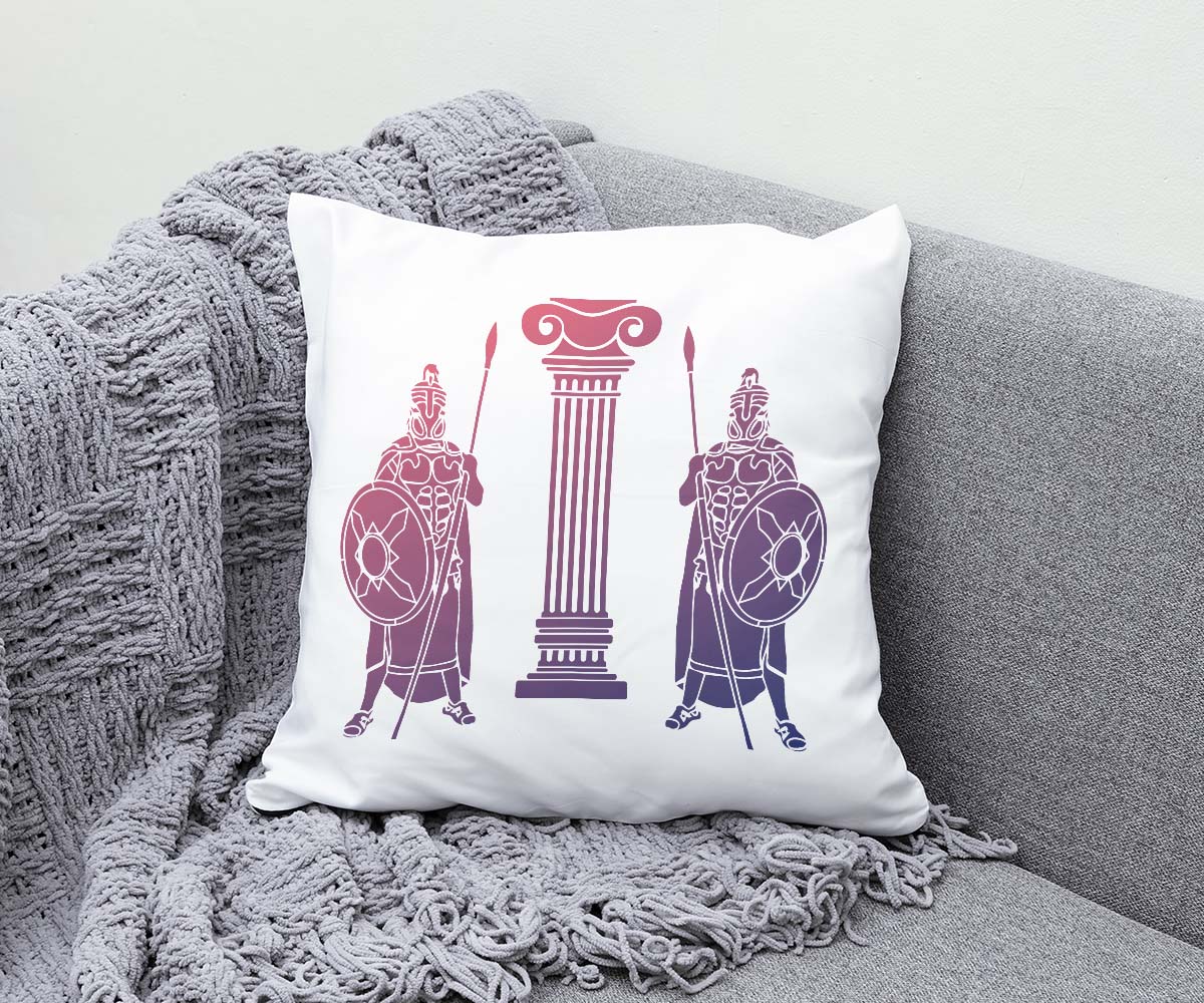 Roman Soldiers Stencil - Art and Wall Stencil (20"x20") - Walmart.com