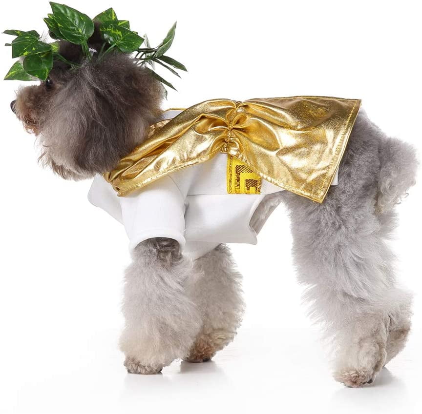 Roman Toga Dog Costume Funny Dog Halloween Costumes Fashion Cosplay ...