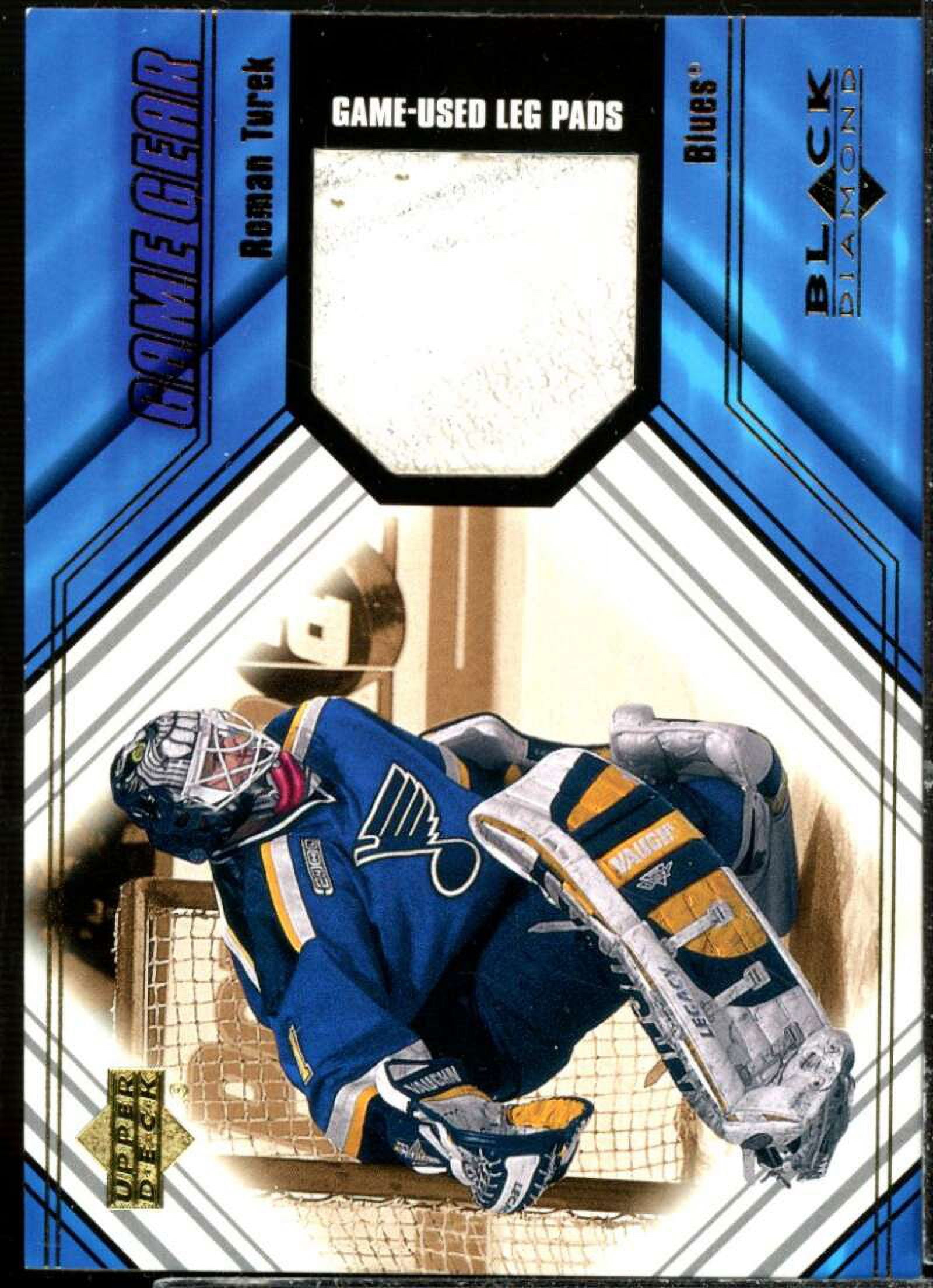 Roman Turek Card 2000-01 Black Diamond Game Gear #LTU - Walmart.com