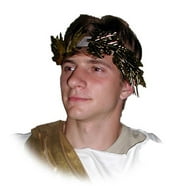Gold Metal Caesar Leaf Crown King Headwear Roman Emperor Costume Prop ...