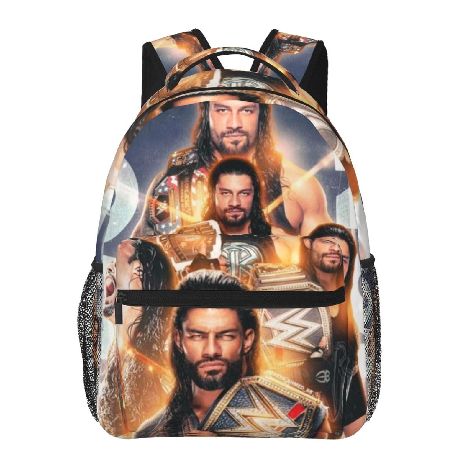 Roman Wrestler Reigns Backpacks 3D Printed Wrestling Character Backpack ...