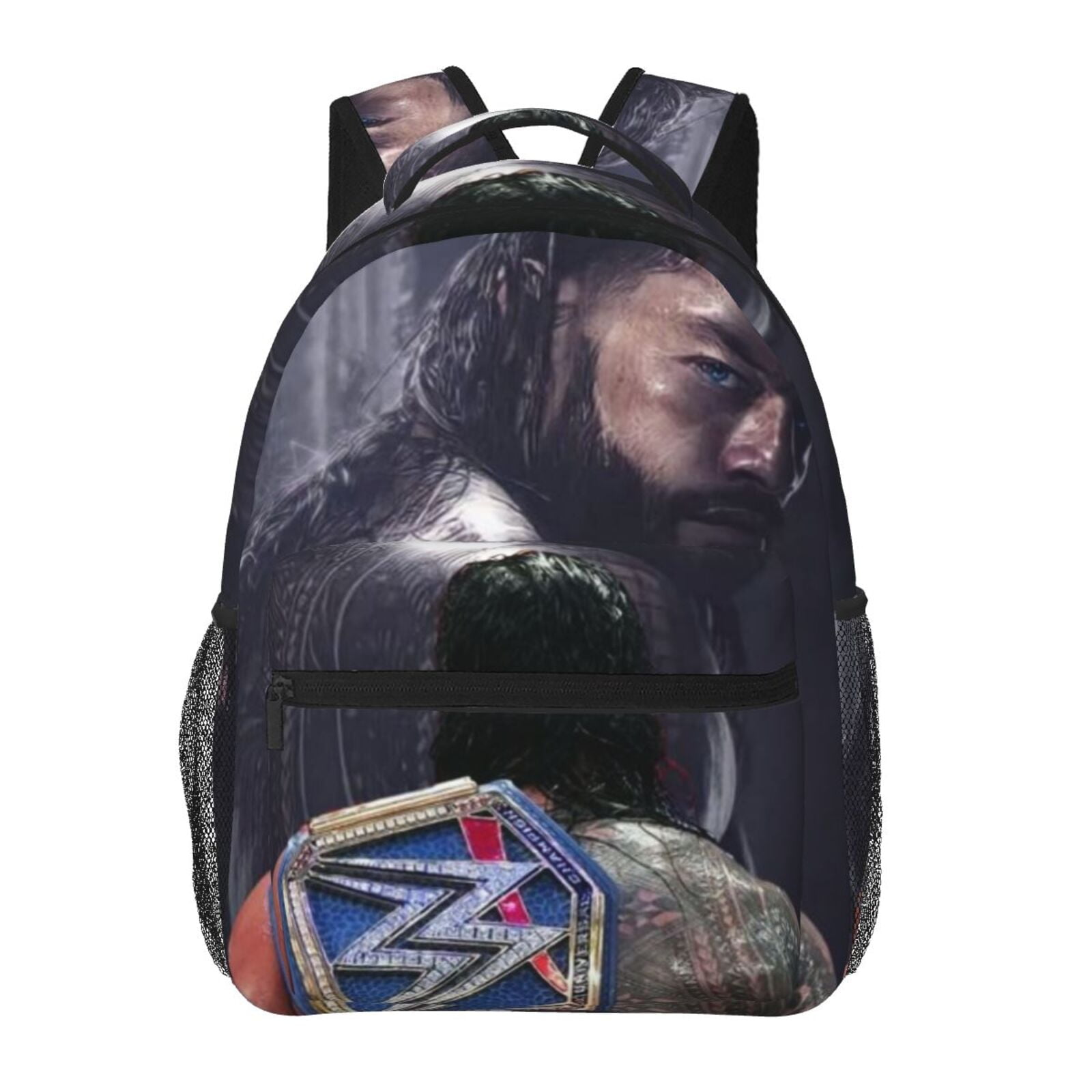 Roman Wrestler Reigns Travel Backpack 3D Printed Wrestling Character ...