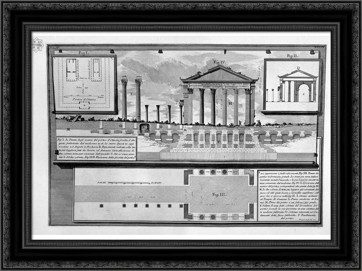 The Roman antiquities, t. 4, Plate XXXIX. Plans and elevations of the ...