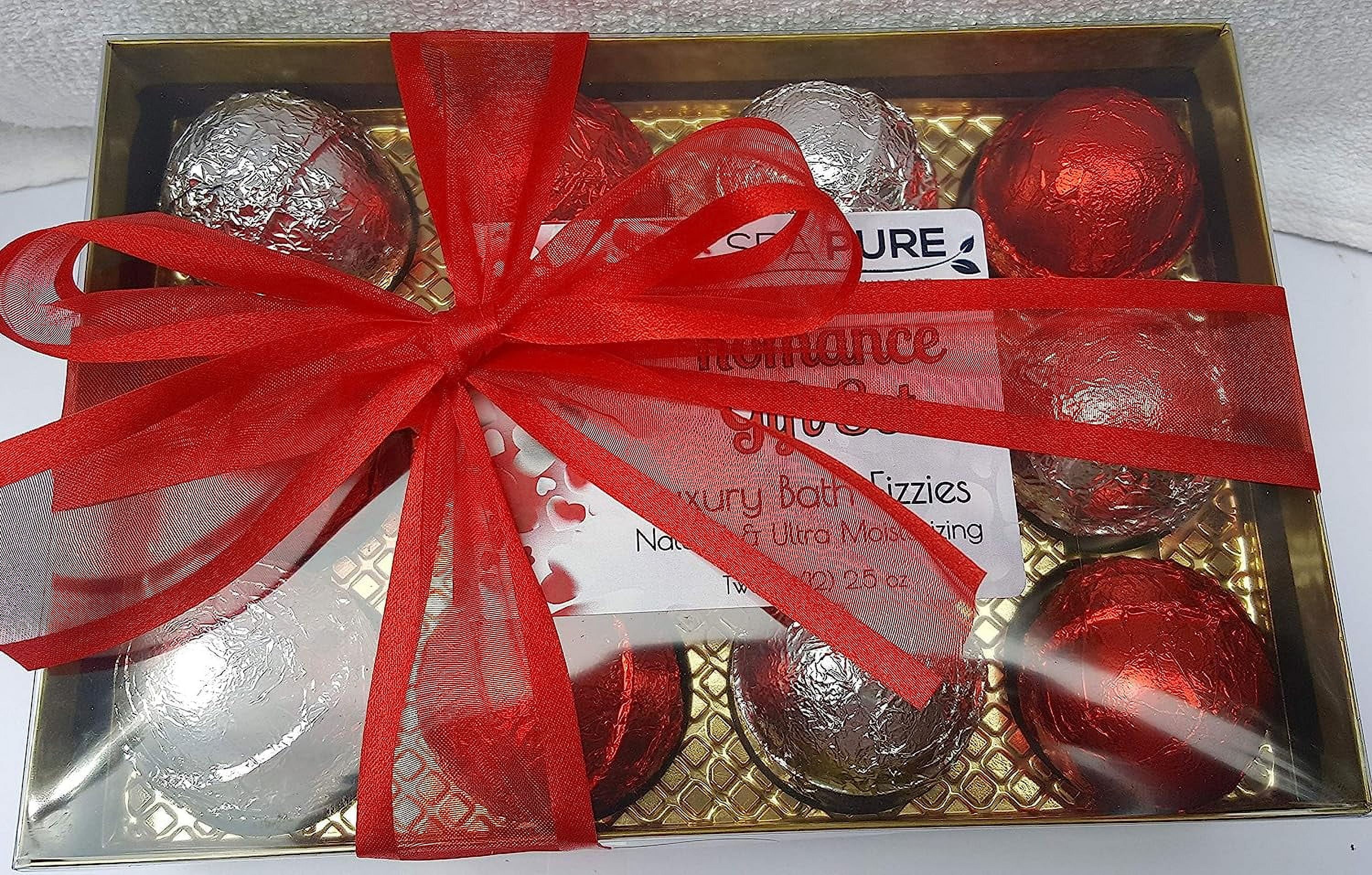 Romance Bath Bombs: Luxury Bath Bomb Gift Set, 12 bath bombs, 2.25 oz ...
