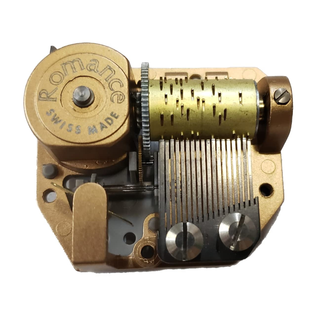 Romance By Reuge Swiss 18 note Musical Movement Mechanism Playing How ...