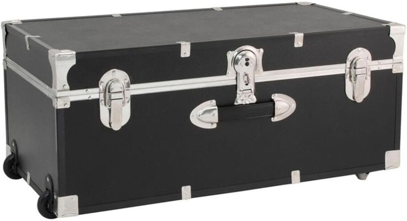 Romance Heavy Duty 30" Under Bed College Storage Trunk with Lock ...