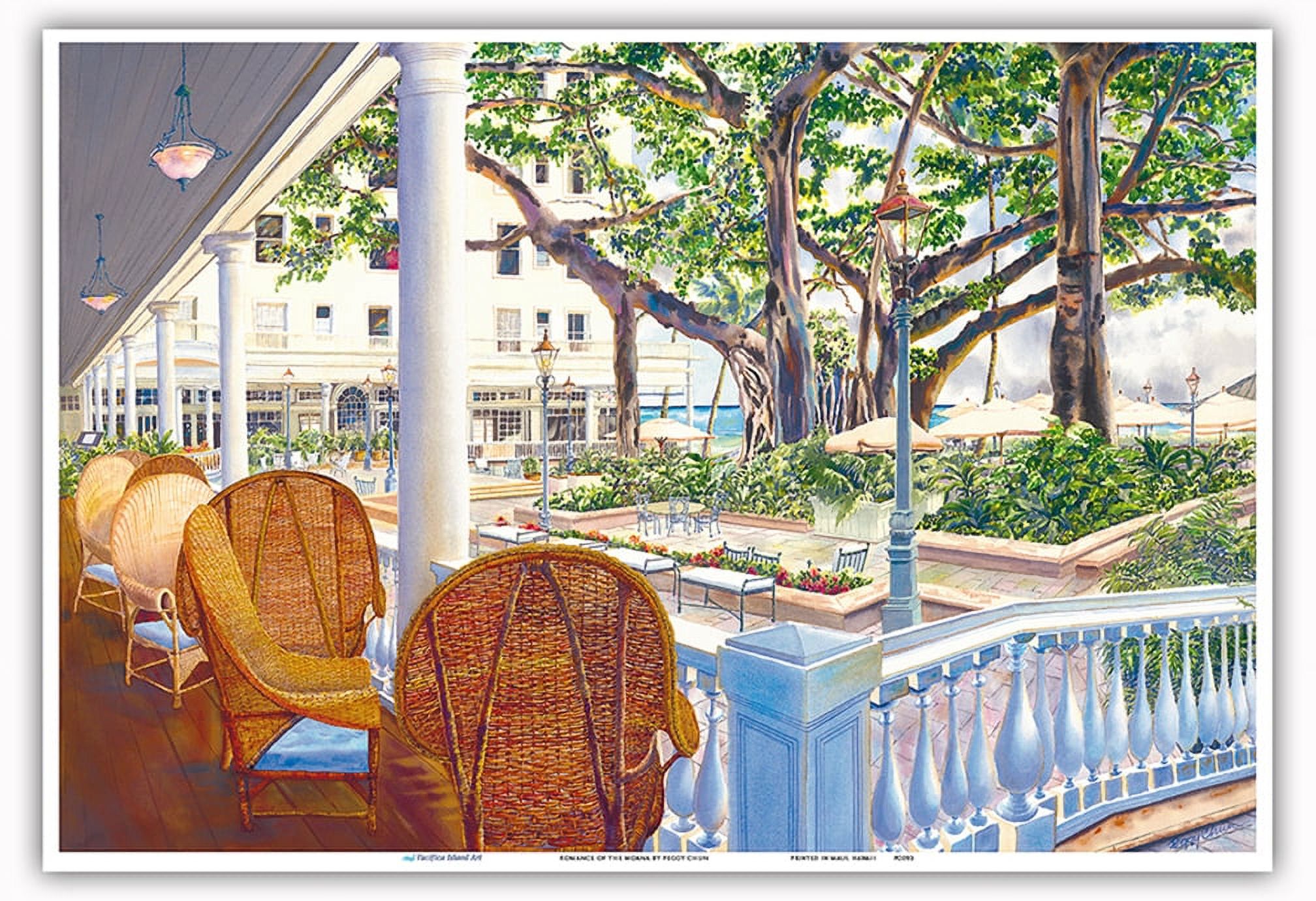 Romance of the Moana - Moana Hotel Waikiki Beach - Honolulu Hawaii ...