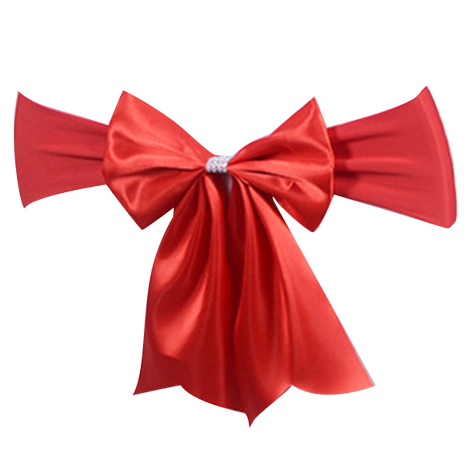 Romances Chair Sash Bows Polyester Chair Bows Sash Suitable for Various ...