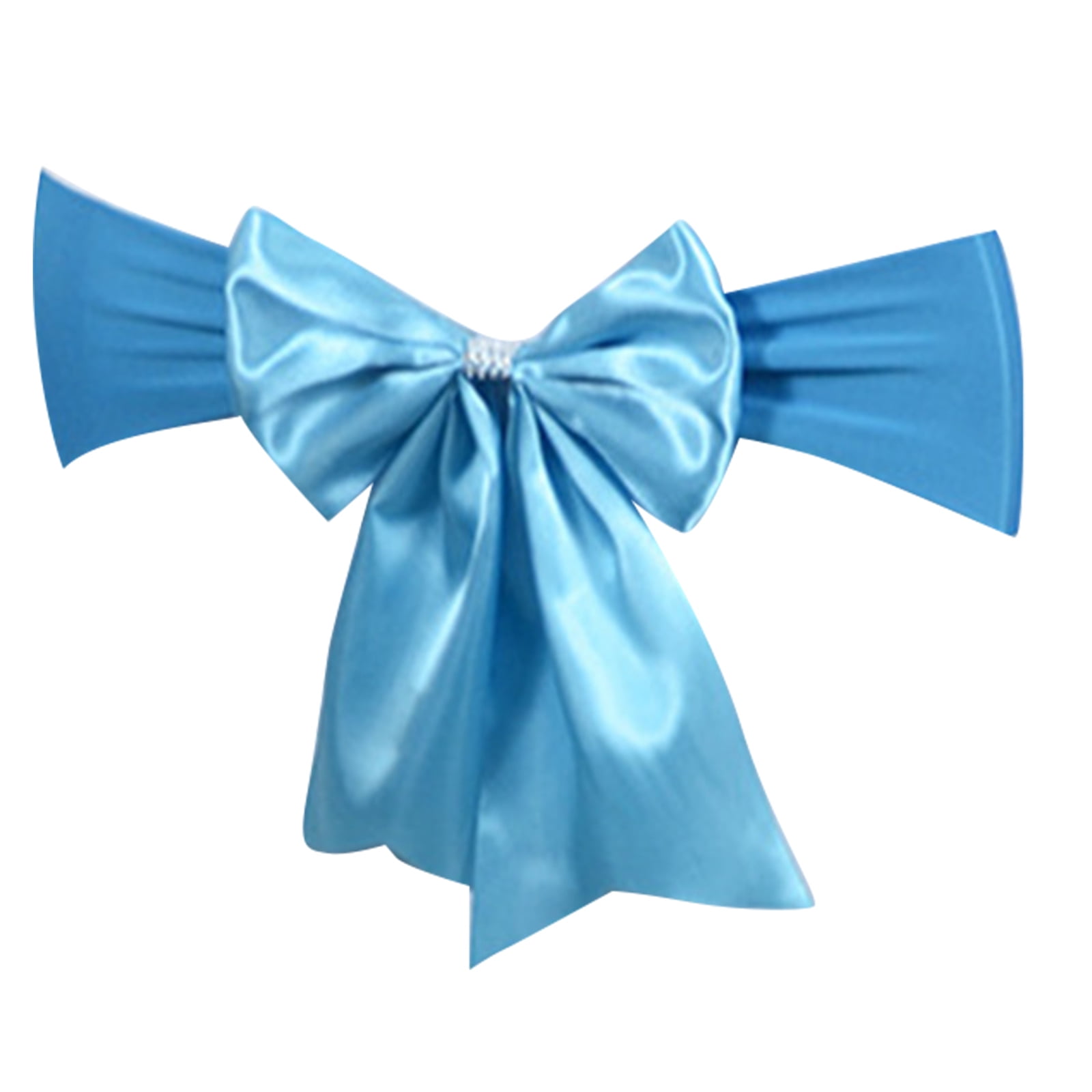 Romances Chair Sash Bows Polyester Chair Bows Sash Suitable for Various ...