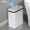 Romanda 4 Gallon Touchless Trash Can, Automatic, Rechargeable, Suitable ...