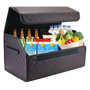 DRIVE Auto Products Multi Compartment Car Organizer and Trunk Storage ...