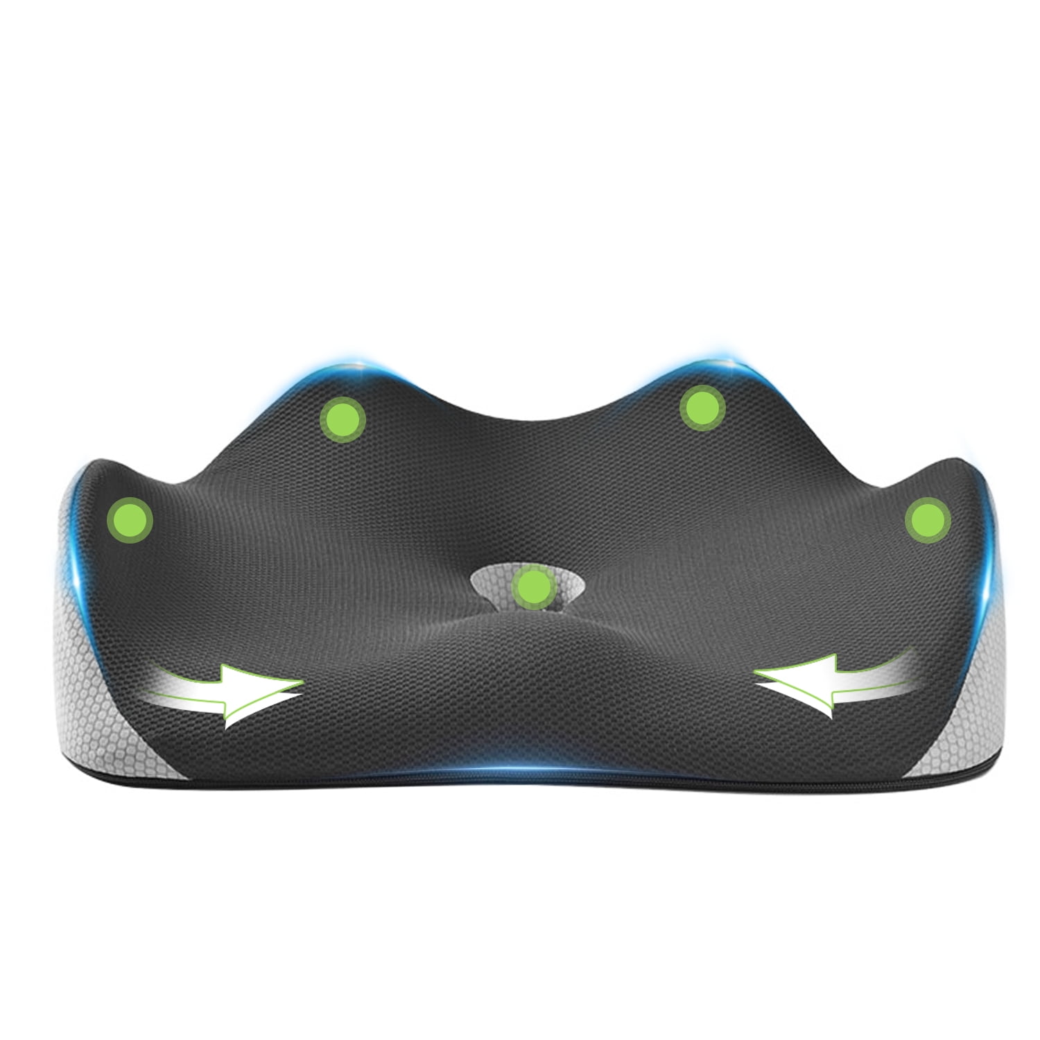 Romanda Ergonomic Office Chair Cushion, Slow Rebound Memory Foam Seat ...