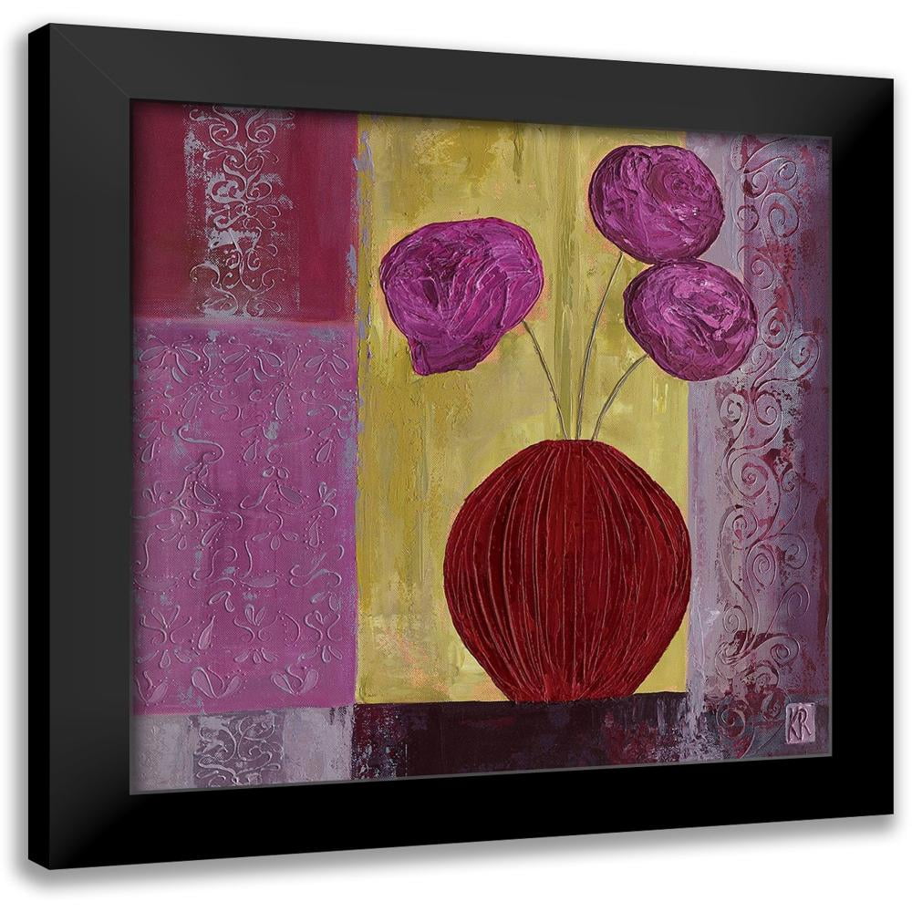 Romanelli, Karine 20x20 Black Modern Framed Museum Art Print Titled ...